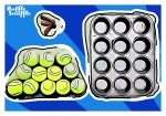 Muffin Tin Game For Dogs: Food Puzzle Enrichment • 2025 Ruffle Snuffle