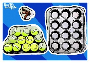 Muffin Tin Game For Dogs: Food Puzzle Enrichment • 2025 Ruffle Snuffle