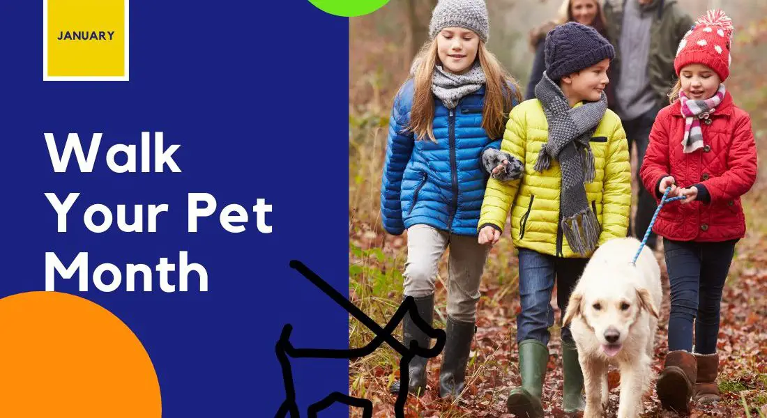 Walk Your Pet Month - January • 2023 Ruffle Snuffle